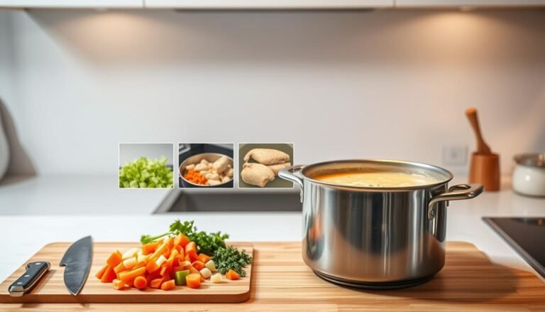 creamy chicken soup - spoonandsip.com