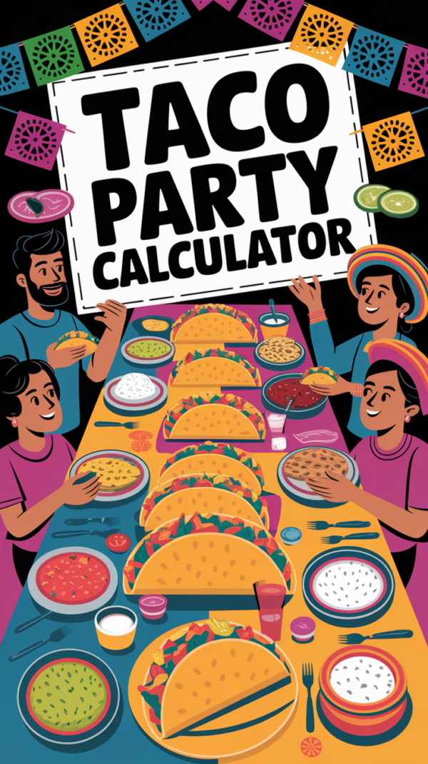 The Ultimate Taco Party Calculator: Never Run Out of Ingredients Again ...
