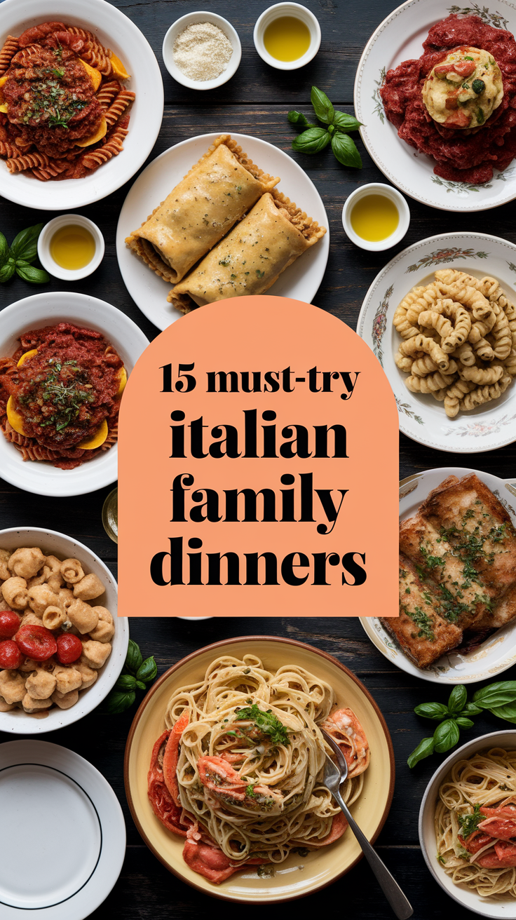 15 Classic Italian Dinners for a Memorable Family Feast - spoonandsip.com