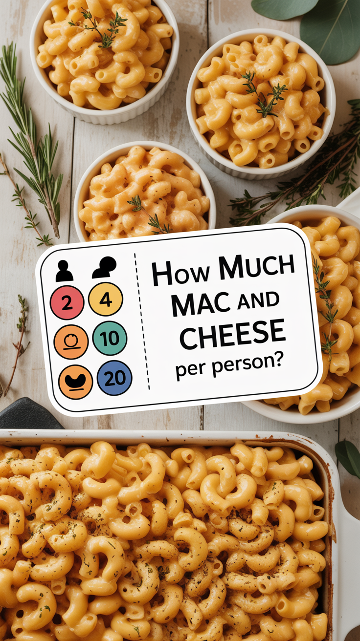 How Much Mac and Cheese Per Person? The Quick Planning Guide for ...