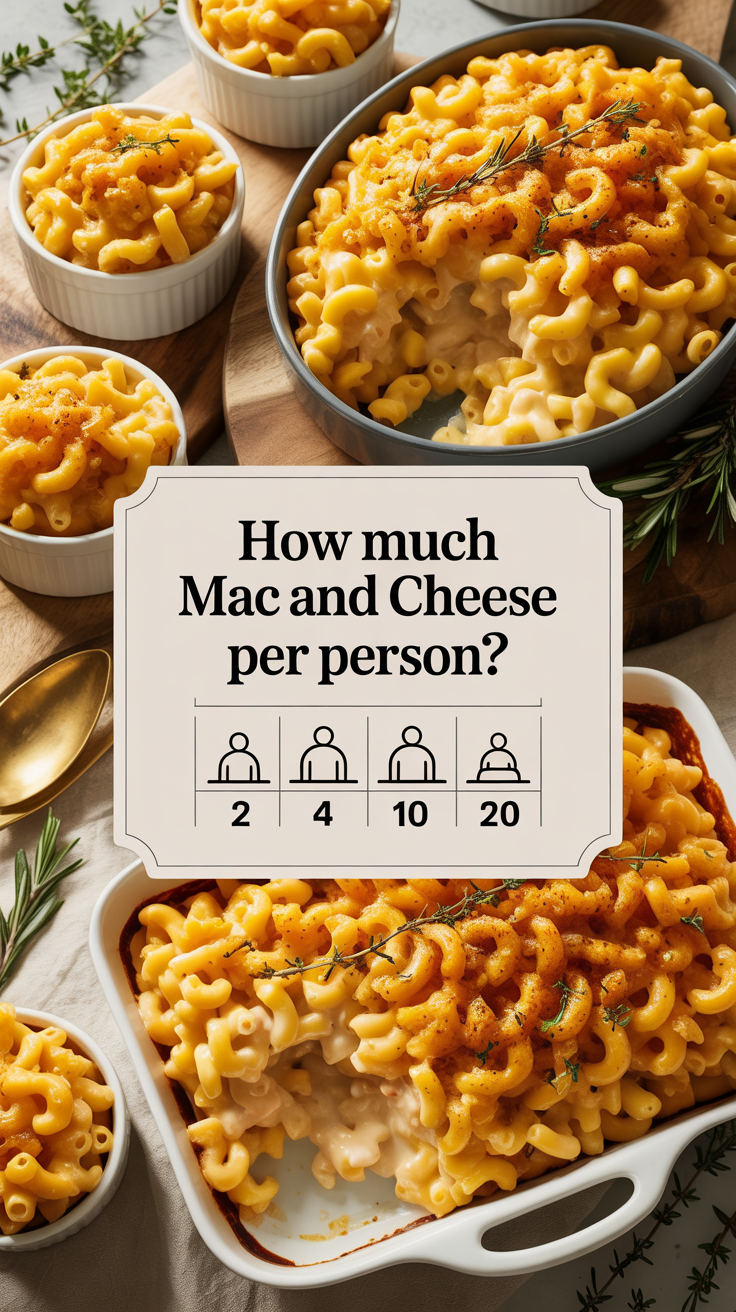 How Much Mac and Cheese Per Person? The Quick Planning Guide for ...