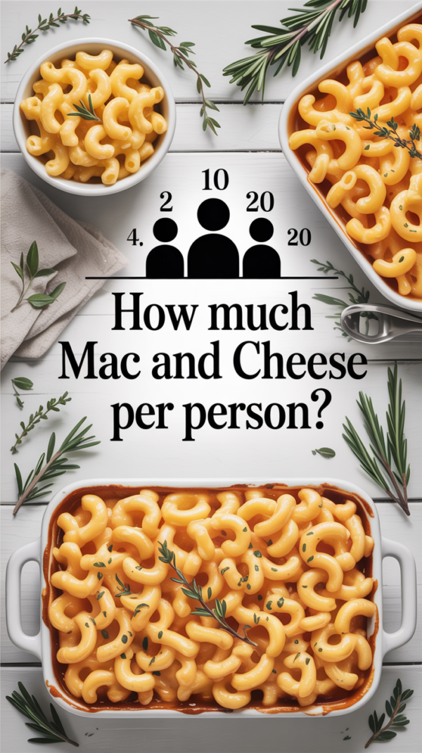 How Much Mac and Cheese Per Person? The Quick Planning Guide for ...