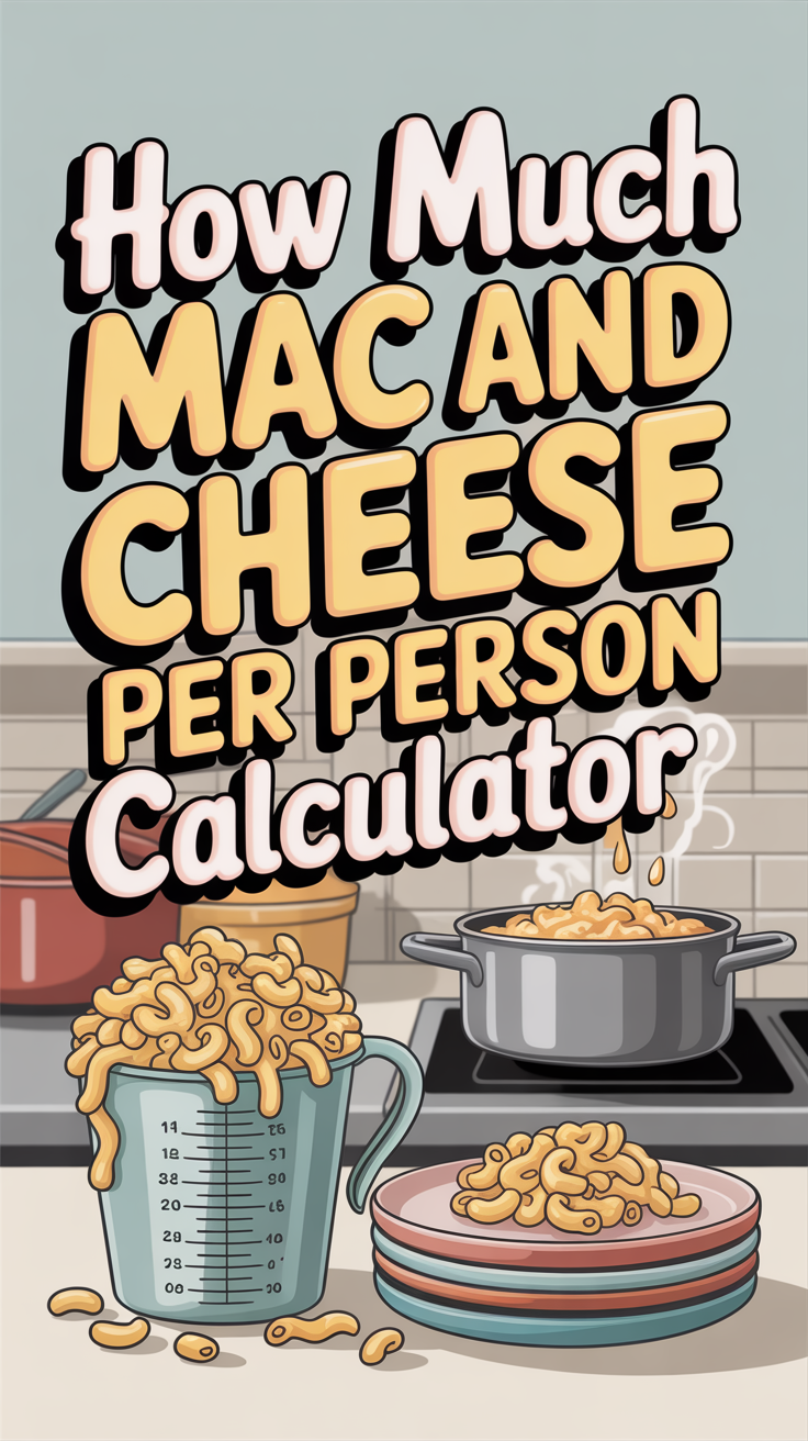 How Much Mac and Cheese Per Person? The Quick Planning Guide for ...