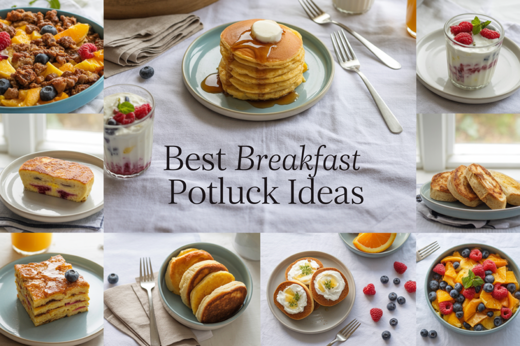 10 Delicious Breakfast Potluck Recipe Ideas - spoonandsip.com